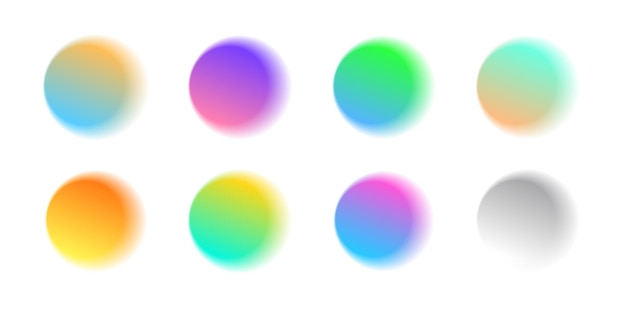 Vibrant Gradient Orbs: A Kaleidoscope of Colorful Spheres | Jiffy Designs