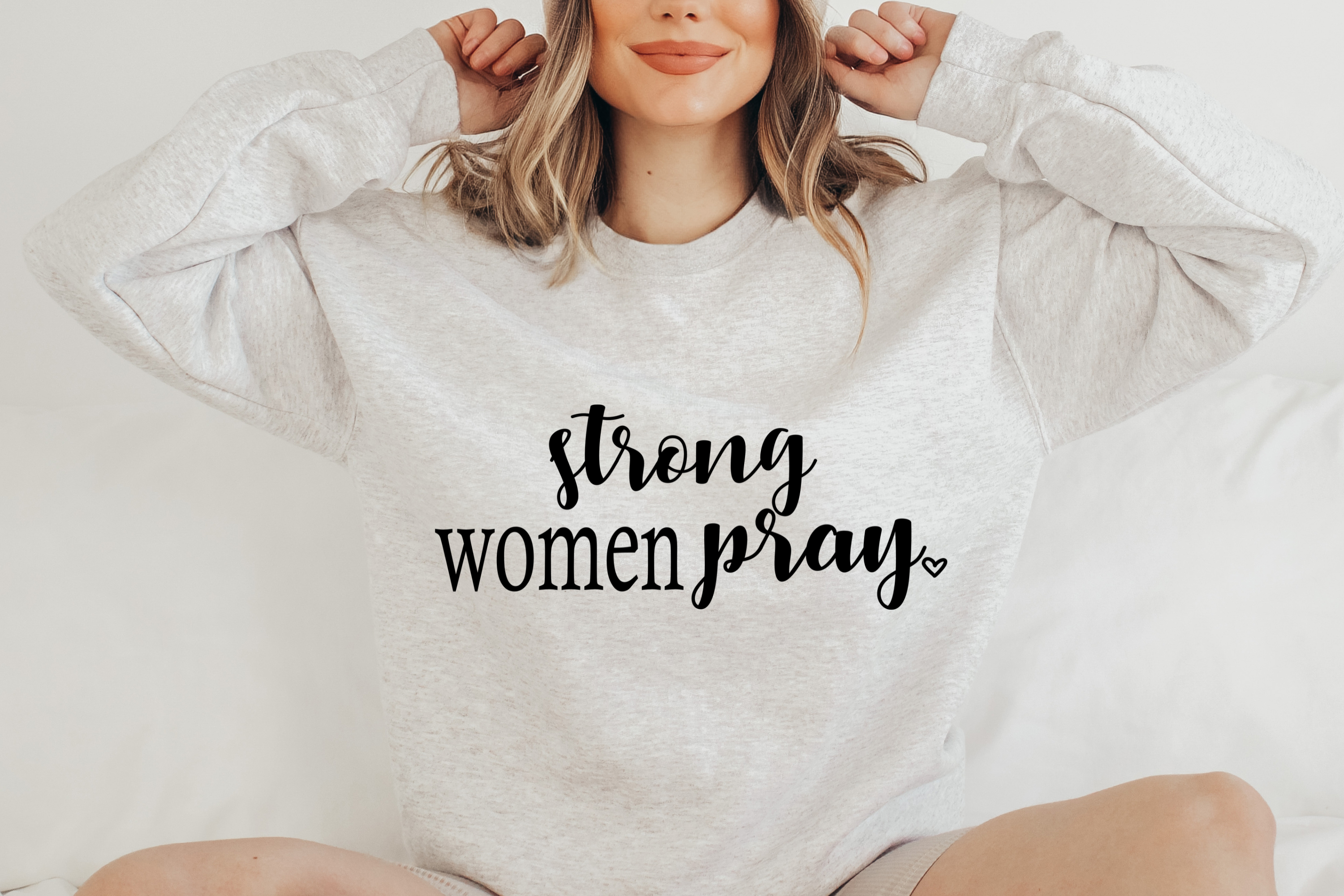 Strong Women Pray Svg, Faith Svg, Thank God SVG, Christian Shirt Svg ...