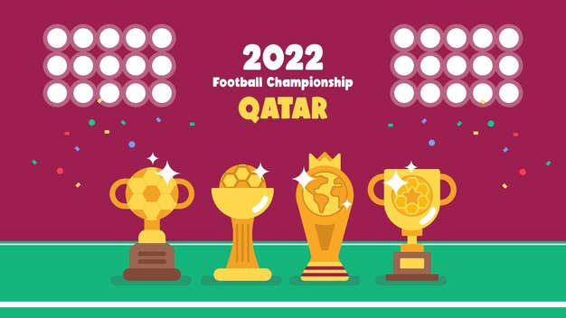 Iconic Trophies Shine in 2022 Qatar Football Championship | Jiffy Designs