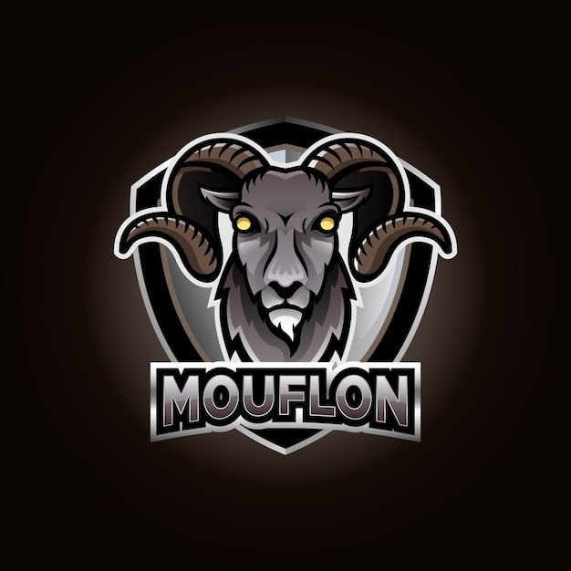 Majestic Mouflon: A Captivating Emblem for Your Branding | Jiffy Designs