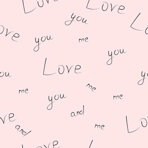 Handwritten Love Notes Pattern | Jiffy Designs