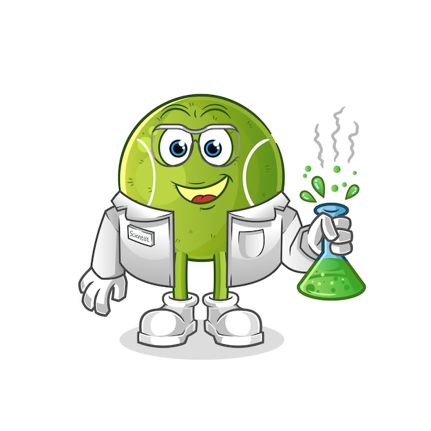 Lively Lime Character Conducts Captivating Chemical Experiment | Jiffy ...