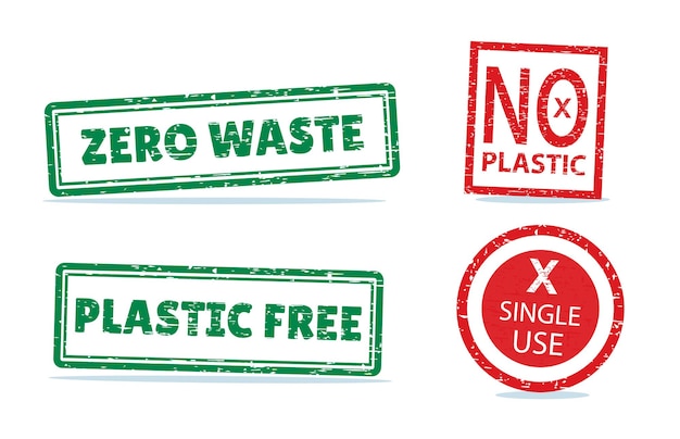 Eco-Friendly Symbols: Zero Waste, No Plastic, and Plastic-Free | Jiffy ...