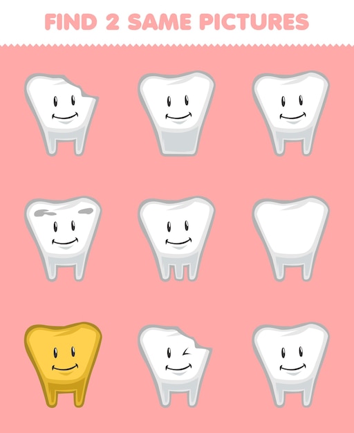 Cheerful Tooth Collection: Discover the Identical Dental Companions ...
