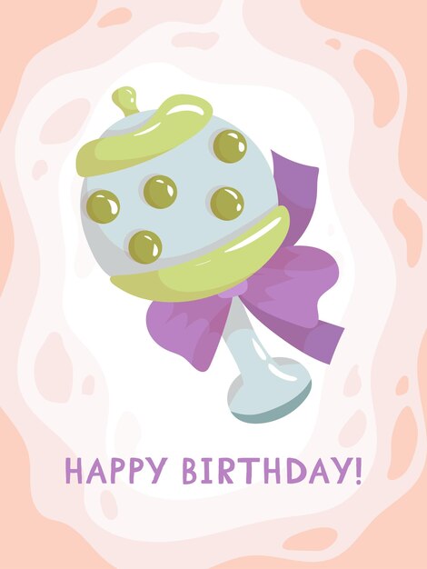 Cheerful Polka Dot Cupcake Celebrates a Birthday | Jiffy Designs