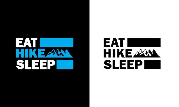 Minimalist Outdoor Adventure Motto with Mountain Icons | Jiffy Designs