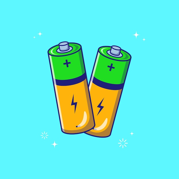Vibrant Batteries Powering Bright Ideas on Teal Background | Jiffy Designs