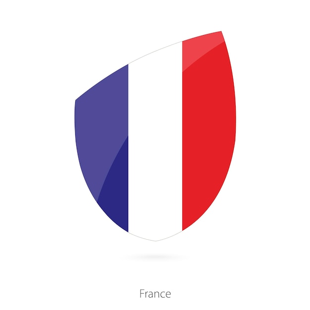 Bold and Vibrant French National Flag Emblem | Jiffy Designs