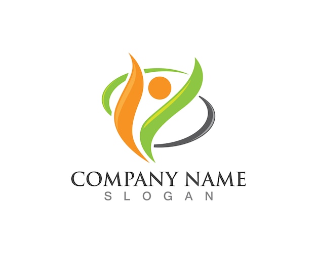 Dynamic Organic Shape Logo with Vibrant Colors | Jiffy Designs
