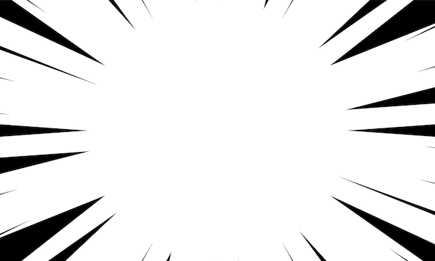 Striking Black and White Radial Burst Design | Jiffy Designs