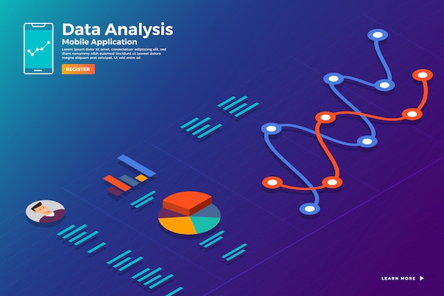 Vibrant Visualization of Mobile Data Analysis Insights | Jiffy Designs