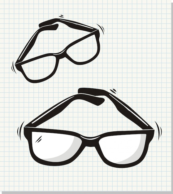 Stylized Eyeglasses Illustrations - Versatile Vector Graphics ...