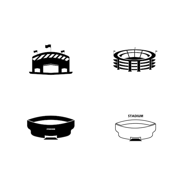 Diverse Collection of Stadium and Sports Venue Icons | Jiffy Designs