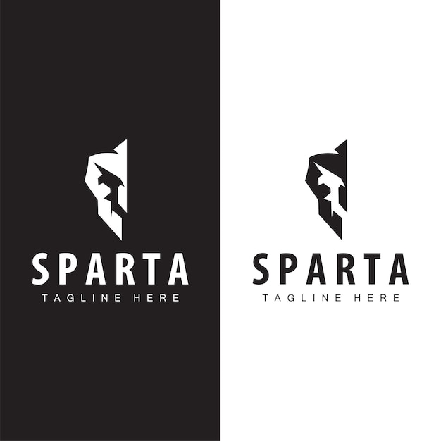 Iconic Sparta Emblem: Powerful Silhouette Design | Jiffy Designs