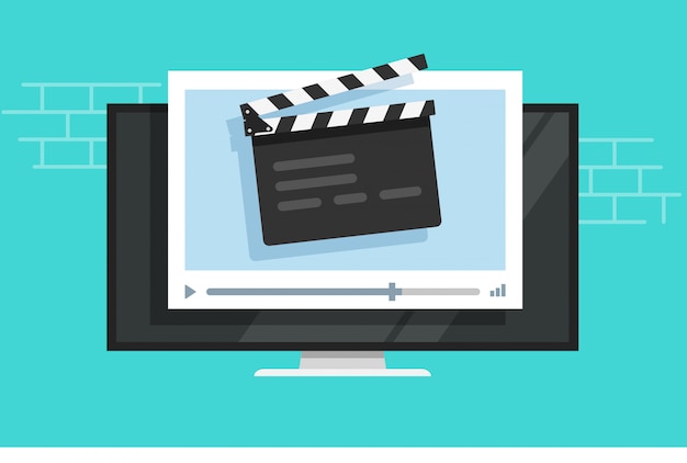 Cinematic Clapperboard Displayed on a Computer Screen | Jiffy Designs