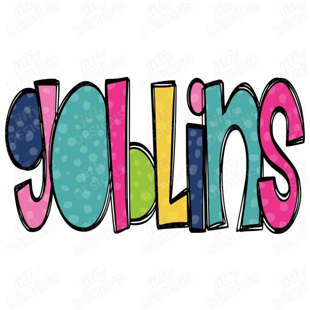 'Collins' Vibrant Bubble Letters with Playful Polka Dot Textures ...