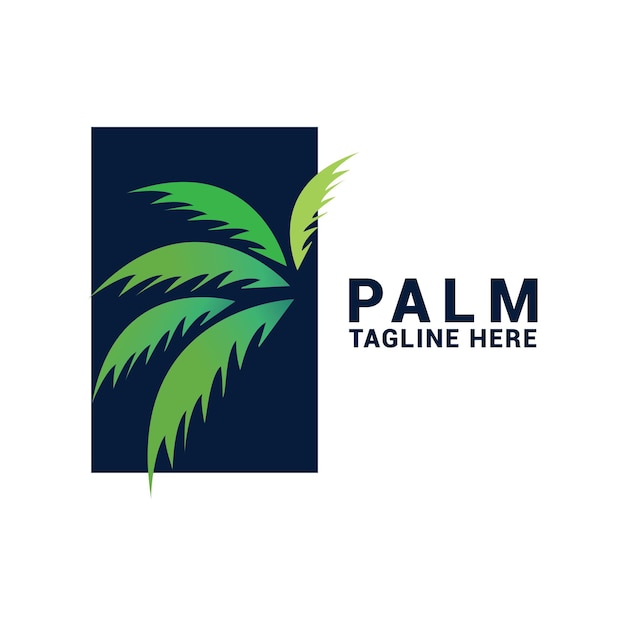 Vibrant Palm Tree Silhouette Against Midnight Sky | Jiffy Designs