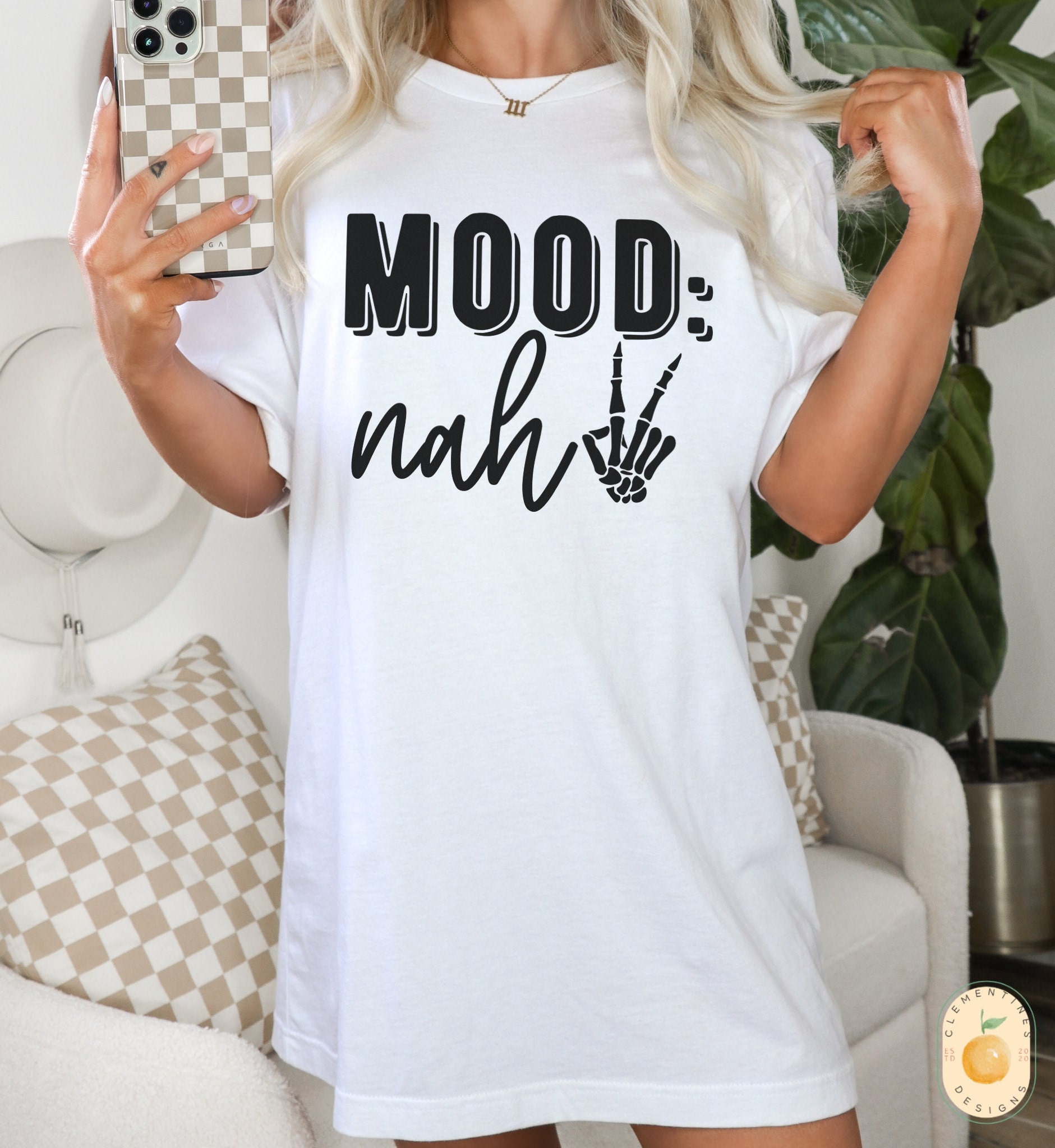Mood: nah PNG, Digital Download-Grunge design, babe png, Skull ...