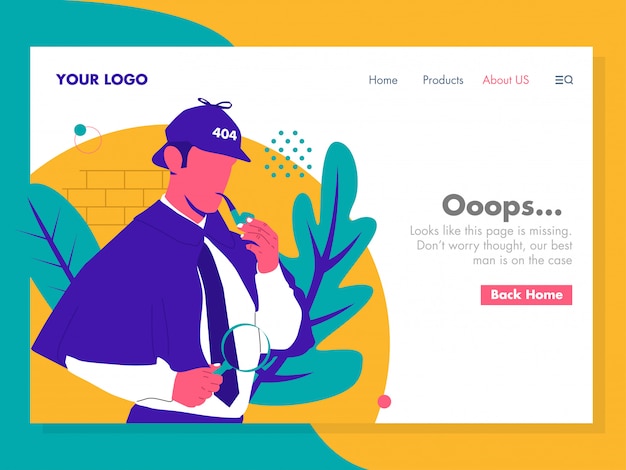 Vibrant Illustration of a Confused Person in a Modern Office Setting ...