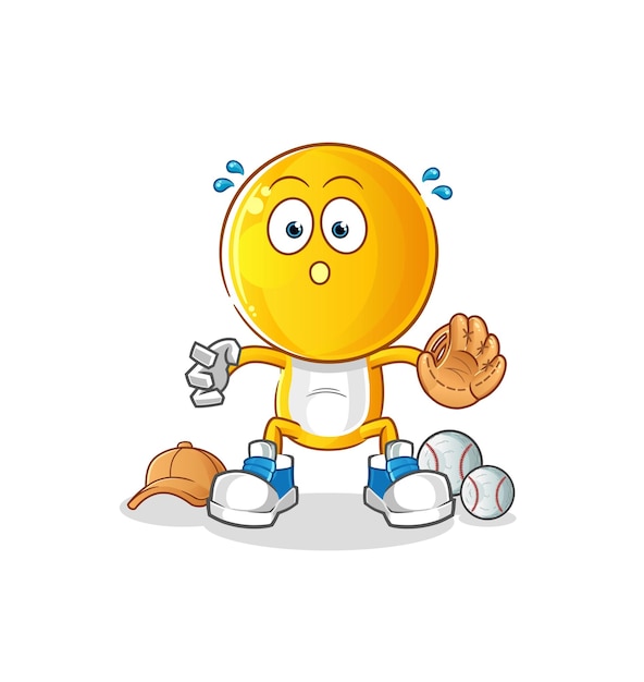 Playful Emoji Character Surrounded by Sports Equipment | Jiffy Designs
