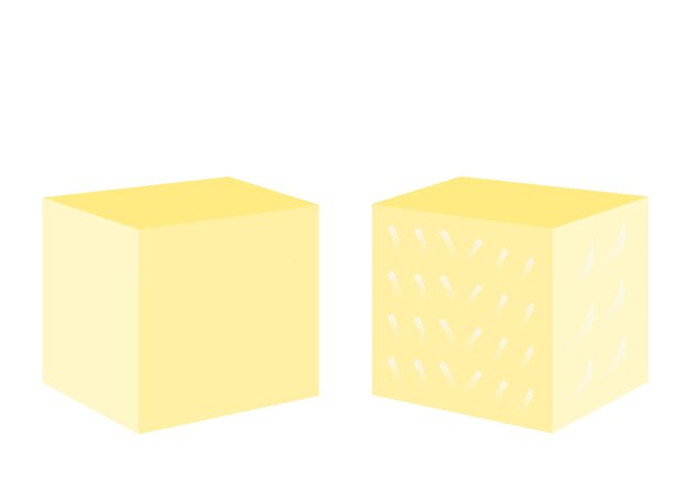 Two Contrasting Geometric Cubes in Minimalist Design | Jiffy Designs