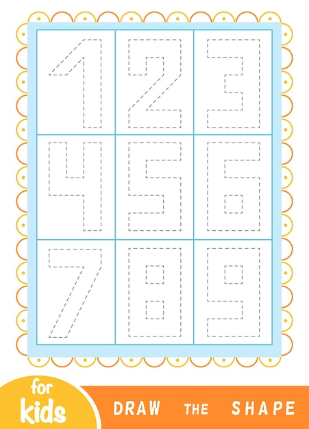 Tracing Numbers for Kids: Engaging Educational Activity | Jiffy Designs