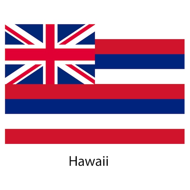 Vibrant Hawaiian Flag with Bold Union Jack Design | Jiffy Designs
