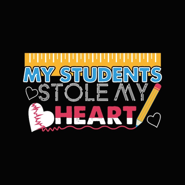 Vibrant Typographic Design with Playful Student Theme | Jiffy Designs