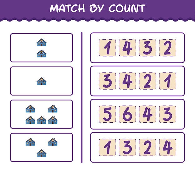 Charming House-Themed Matching Collection with Vibrant Colors | Jiffy Designs