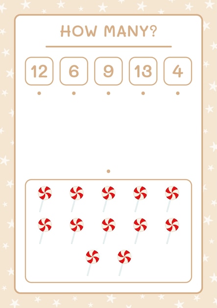 Festive Peppermint Counting Challenge: How Many Candies? | Jiffy Designs