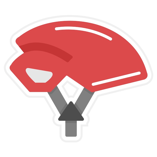Sleek and Modern Red Helmet Design | Jiffy Designs