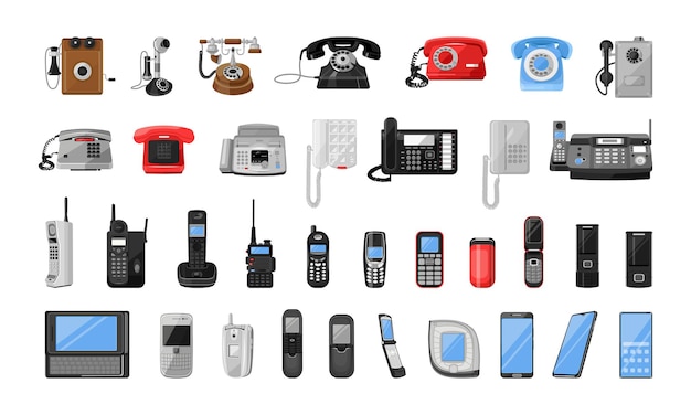 Vintage and Modern Telephones: An Evolving Communication Collection ...