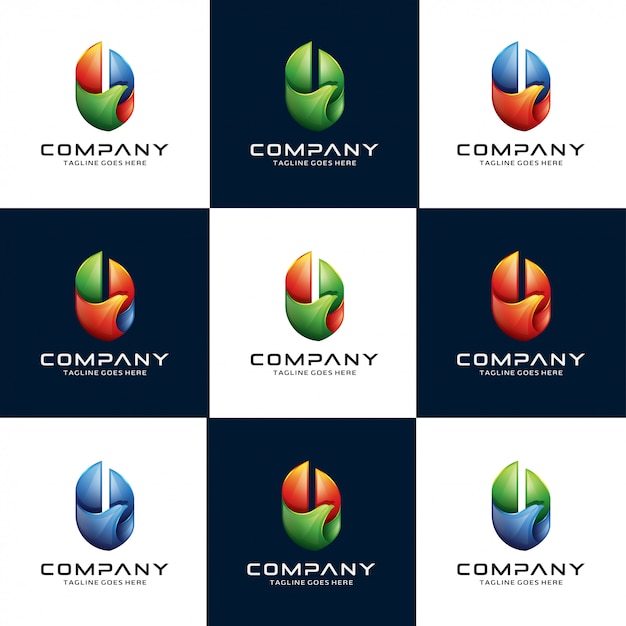 Vibrant Geometric Symbols Representing Corporate Identity | Jiffy Designs
