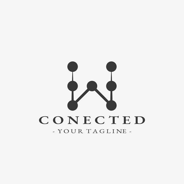 Interconnected Spheres: A Modern Minimalist Graphic Logo | Jiffy Designs