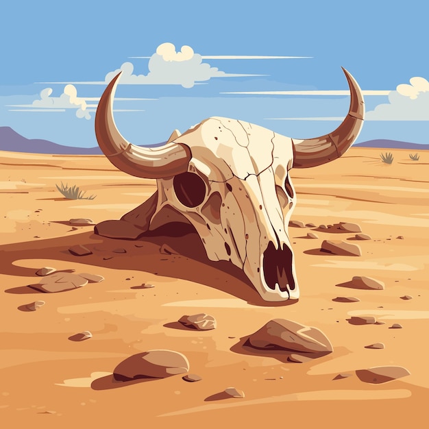 Weathered Skull of a Majestic Desert Creature | Jiffy Designs