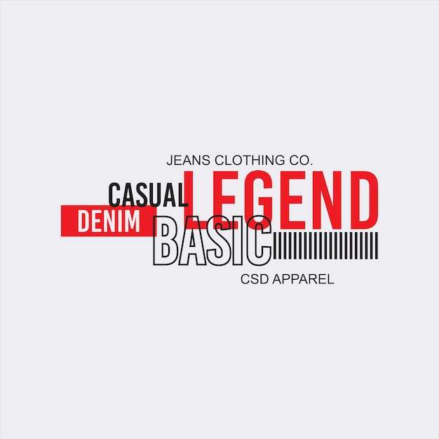 Iconic Denim Brand Logo with Stylized Typography | Jiffy Designs