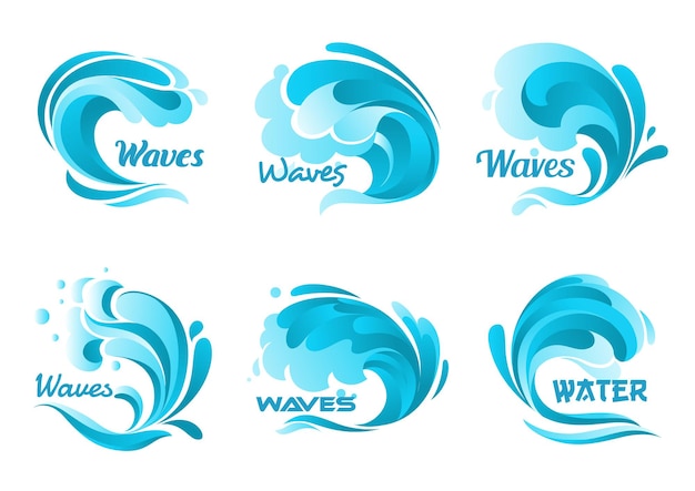 Vibrant Wave Designs Depicting the Power and Beauty of Water | Jiffy ...