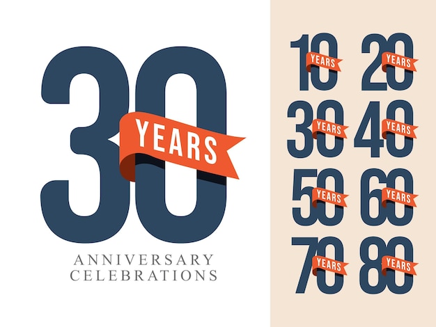 Elegant 30th Anniversary Celebration with Ribbon Banner | Jiffy Designs