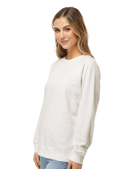 Independent Trading Unisex Lightweight Loopback Terry Crew Ss1000 C ...