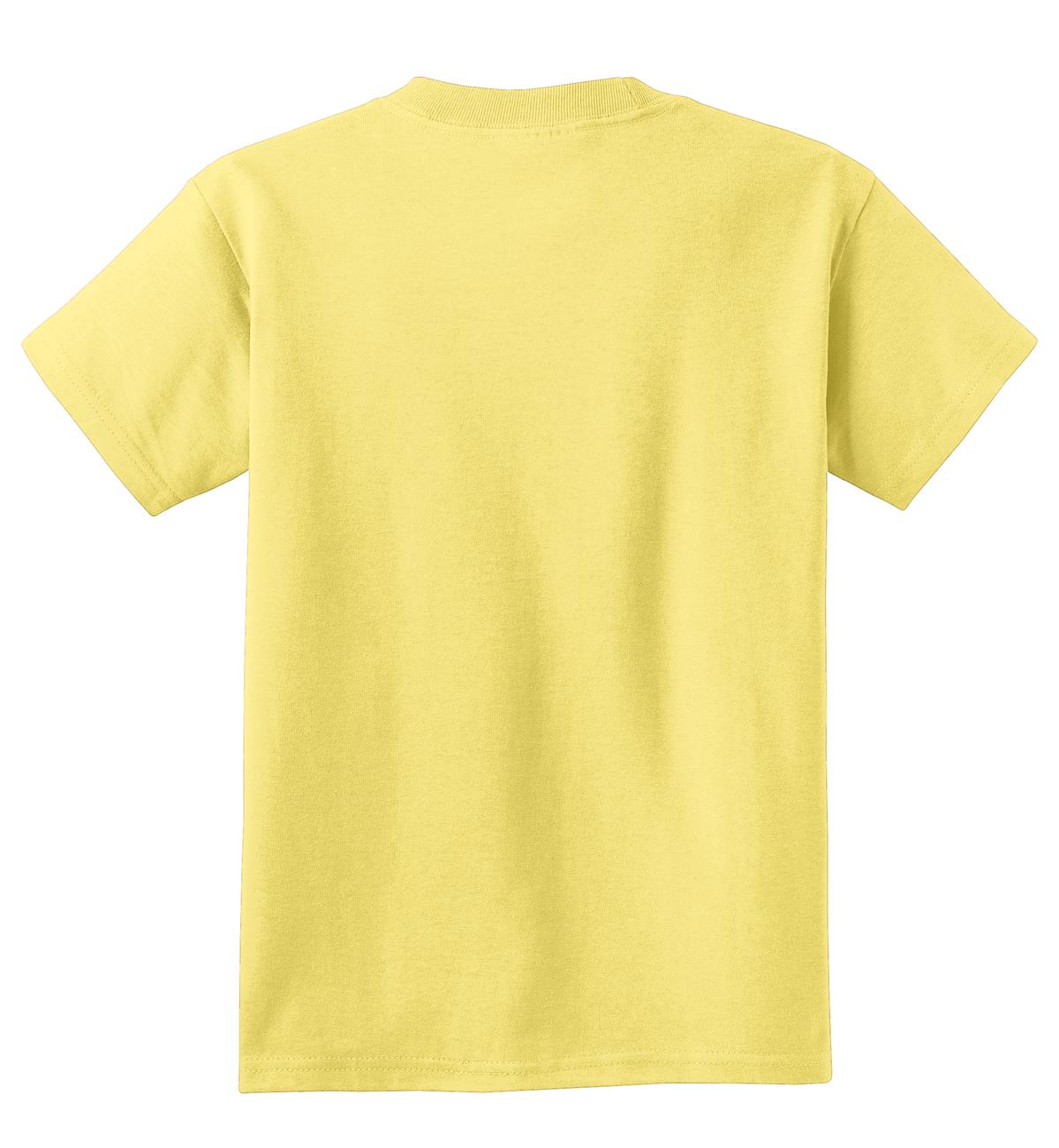 Port & Company Youth Core Cotton Tee Pc54 Y Yellow | Jiffy