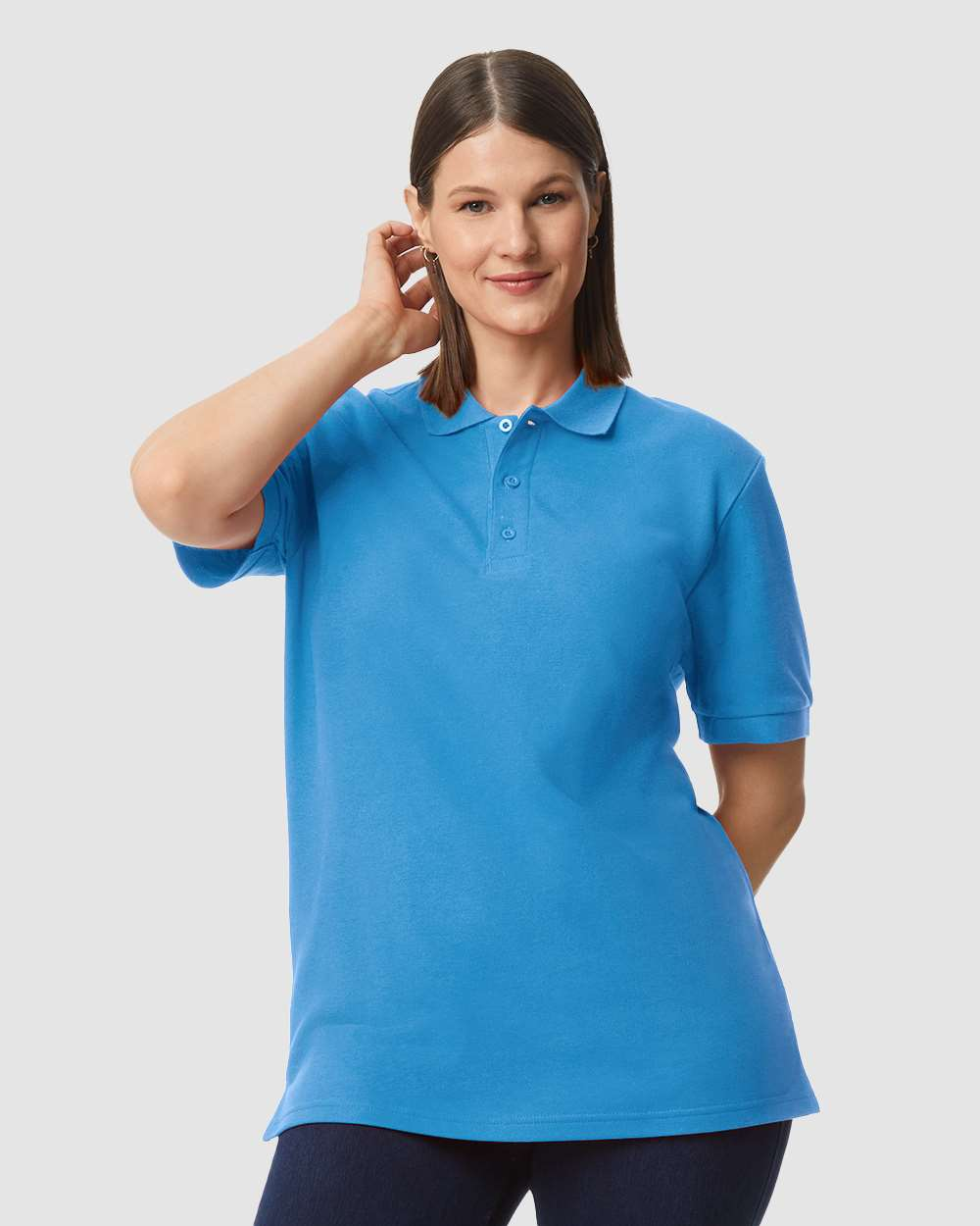 Gildan Hammer Unisex Pique Polo G858 Sapphire | Jiffy