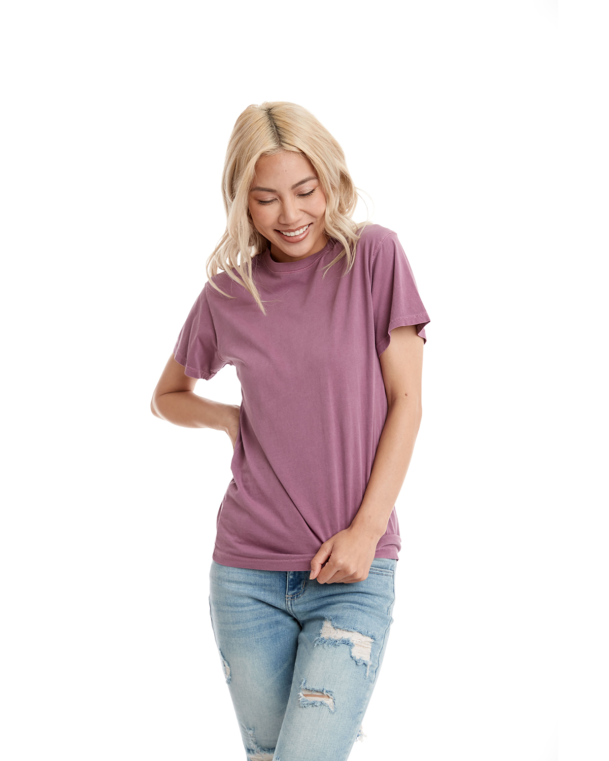 Next Level Unisex Inspired Dye Crew 7410 Shiraz | Jiffy