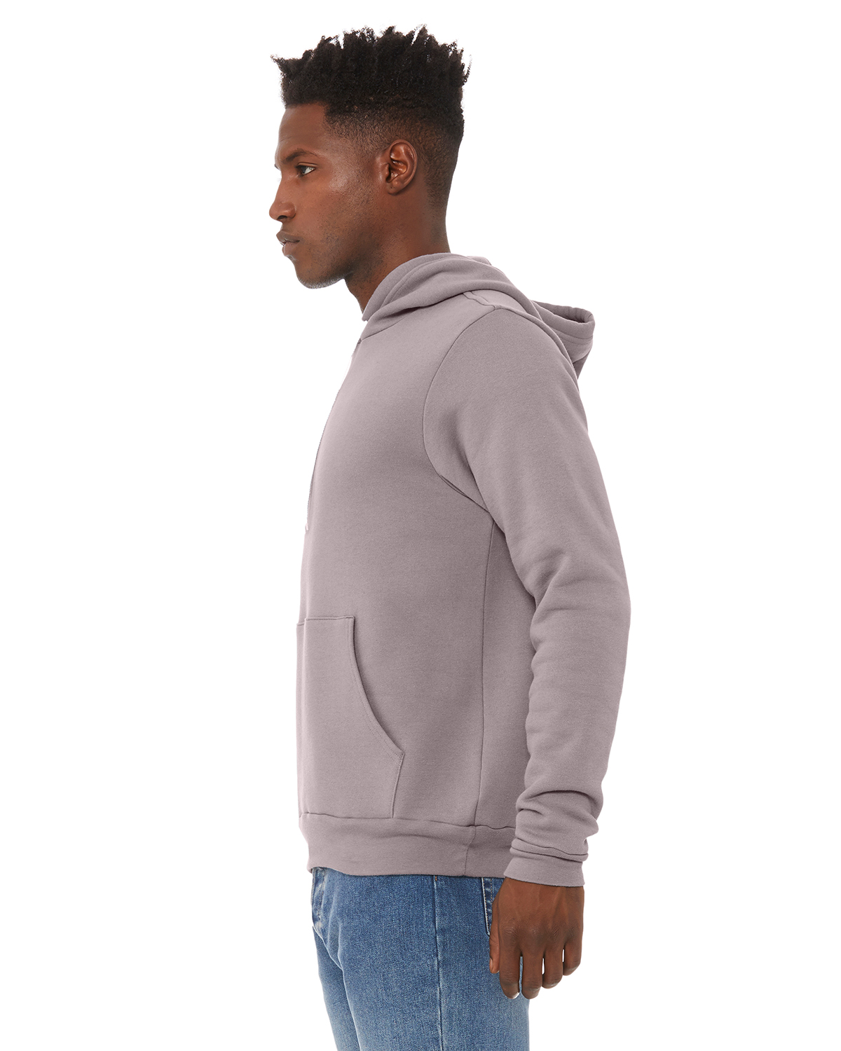 Custom Hoodie Storm - Bella + Canvas 3719 Sponge Fleece | Jiffy Custom ...