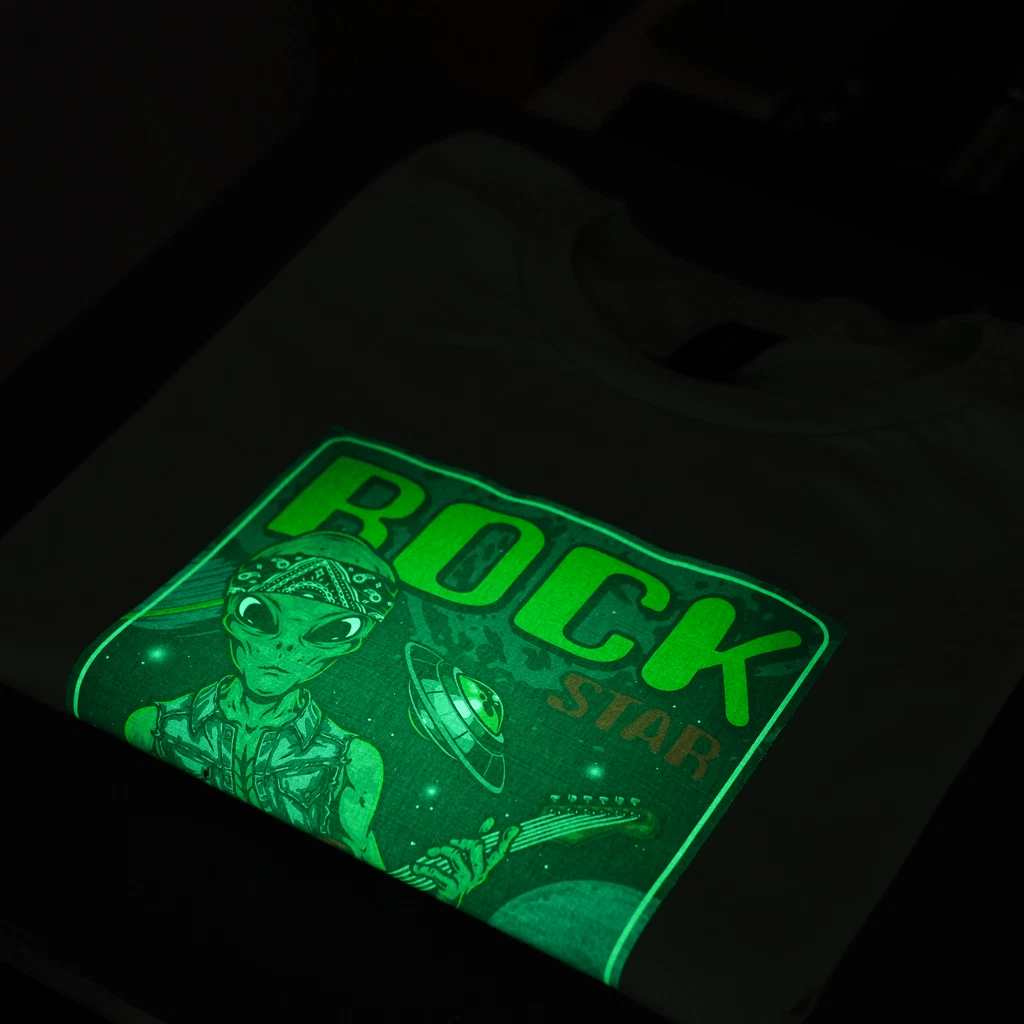 Glow in the Dark DTF Transfers - Luminous Heat Prints