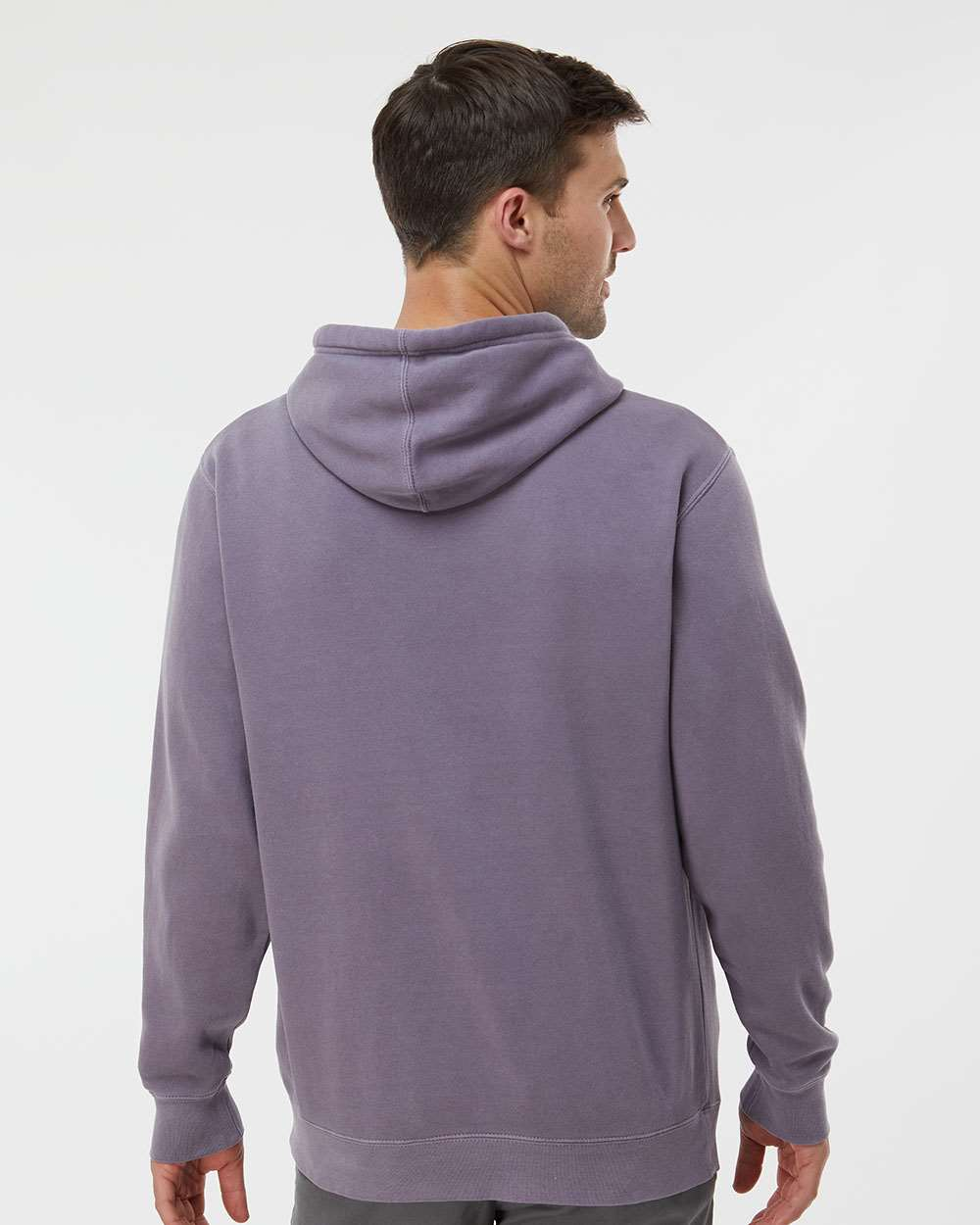 Custom Sweatshirts | Independent Trading PRM4500 Pigment Plum | Fast ...