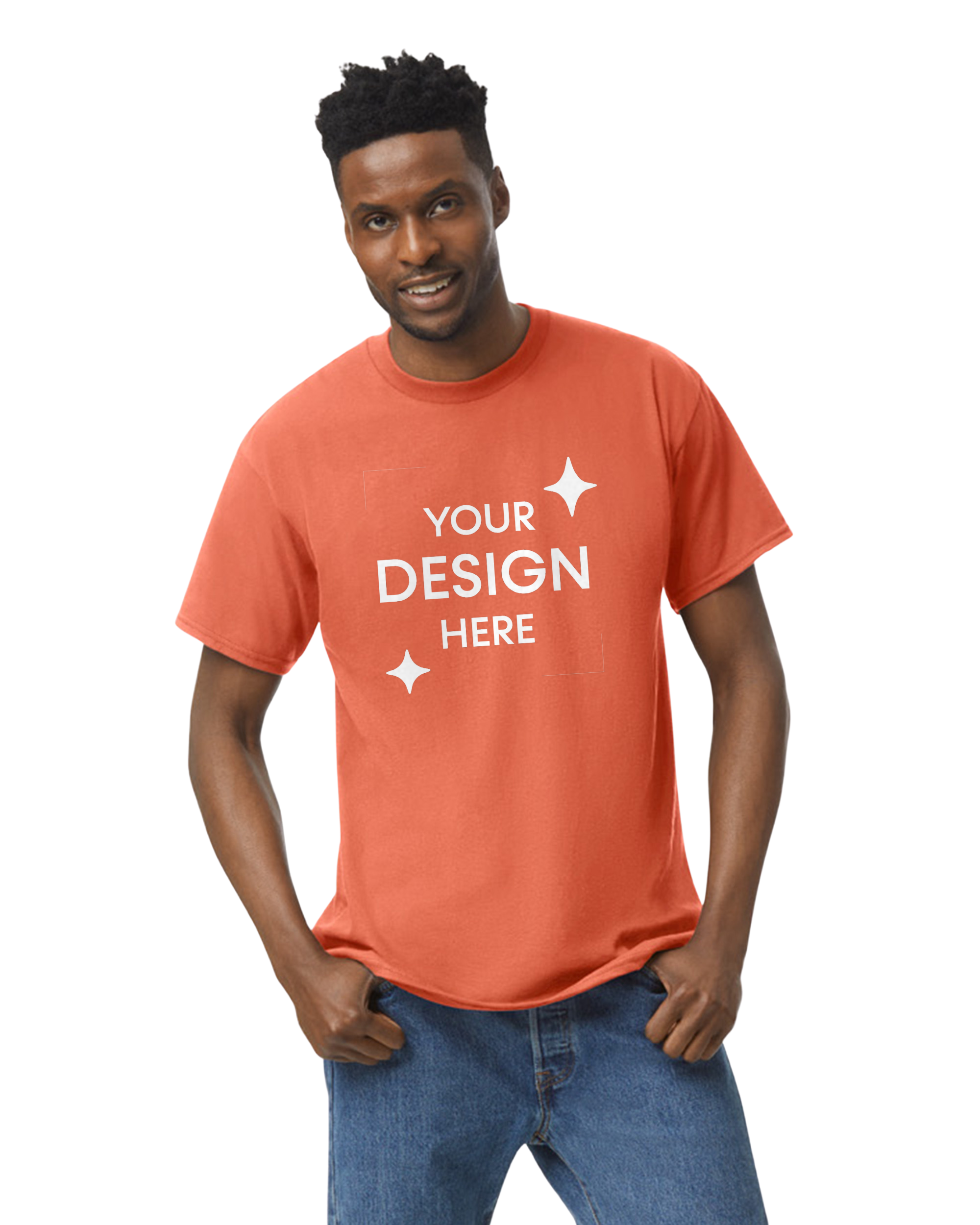 Custom T-Shirts | Gildan G500 Sunset | Fast Delivery | Jiffy