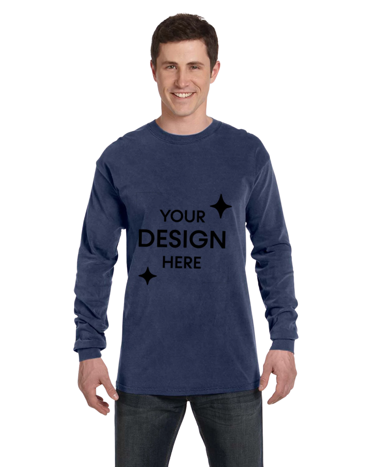 Custom Heavyweights Midnight - Comfort Colors C6014 | Jiffy Custom Print