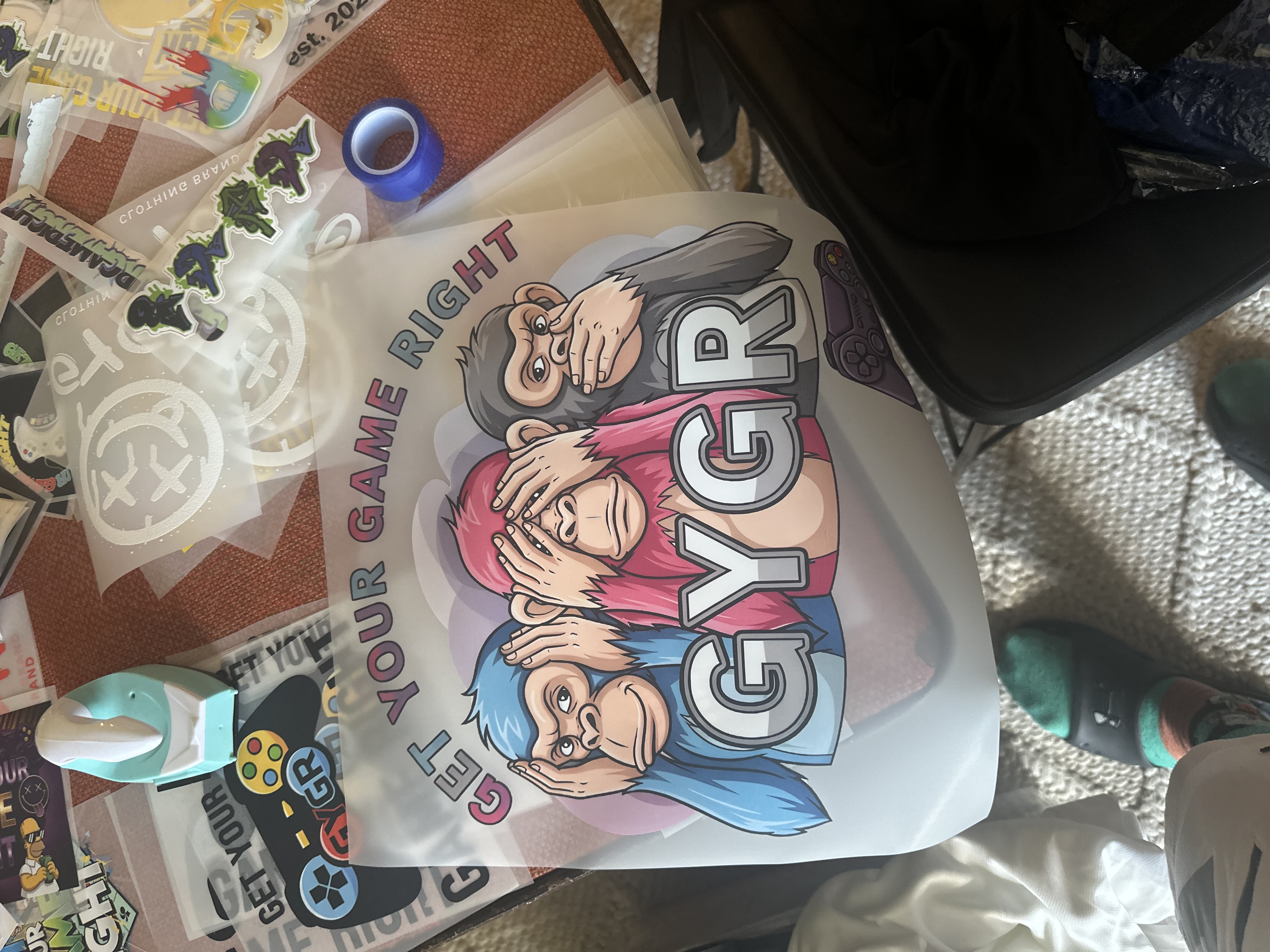 Sublimation DTF Transfers | Ready To Press Heat Transfers